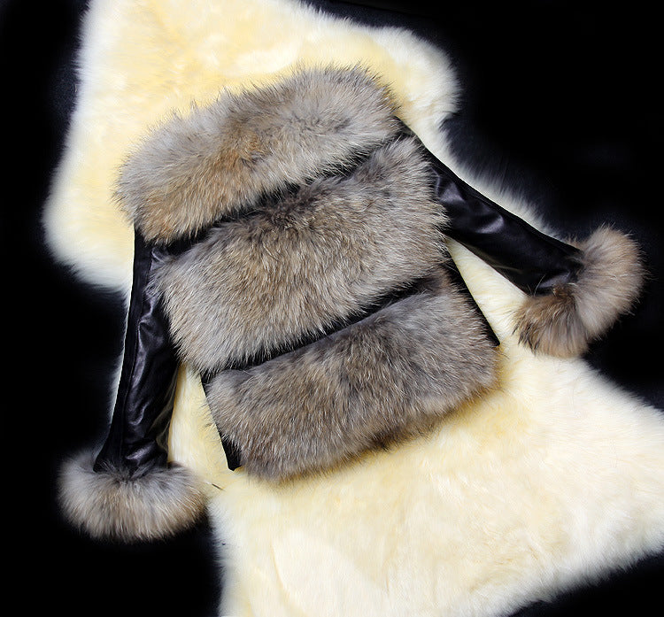 Luna Statement Faux Fur Coat – Lunablue Girl