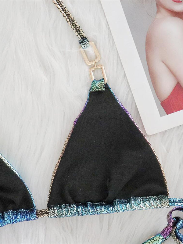 Luna Multicolor Bikini Set – Lunablue Girl